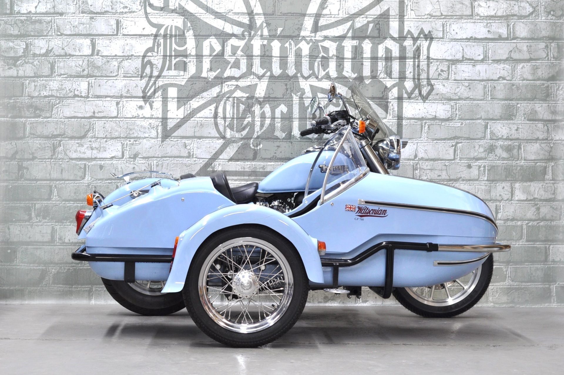 2007 Triumph Bonneville America w/ Watsonian GP700 sidecar - SOLD ...