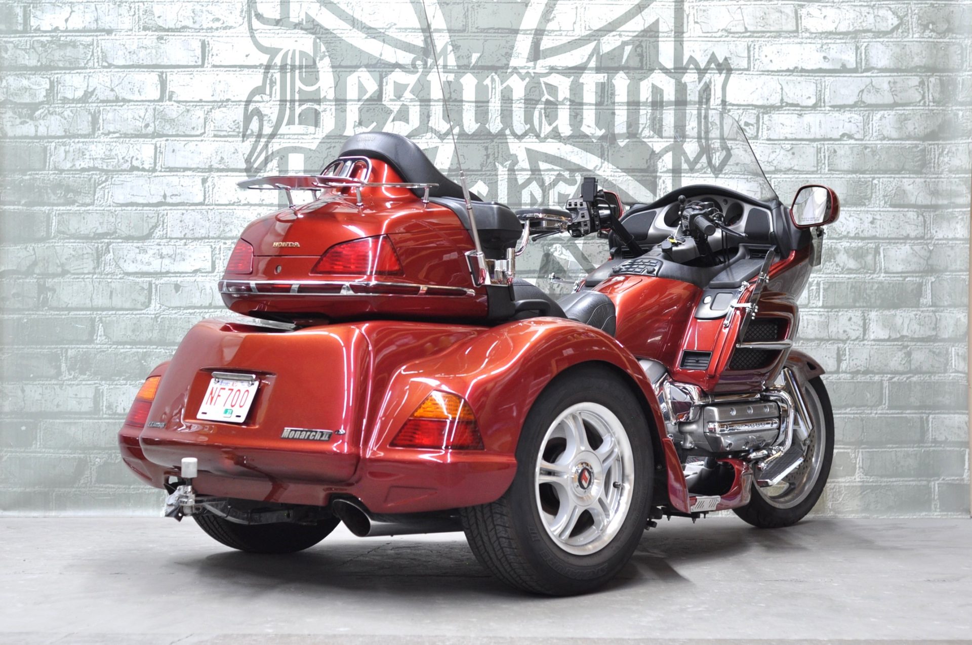 2002 Honda Gold Wing GL1800 Lehman Monarch II LLS Trike | Destination ...